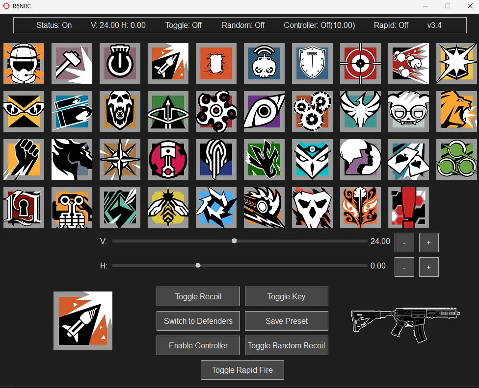 R6 No Recoil Tool – Rainbow Six Siege No Recoil